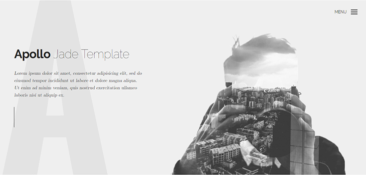 Apollo One page HTML Bootstrap template | Bootstrap Themes