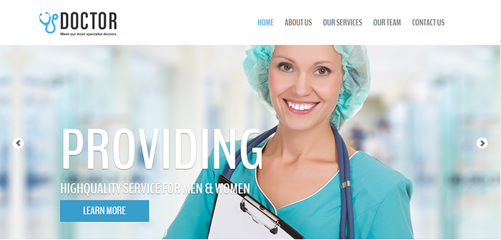 Doctor – Responsive HTML Bootstrap Template | Bootstrap Themes